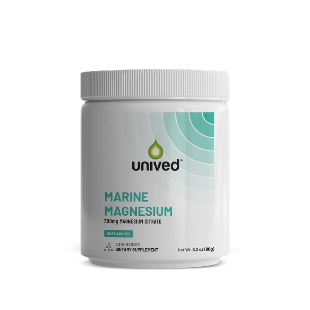 Unived Marine Magnesium, Paste Aquamin Magnesium Citrate 300Mg From Sea ...